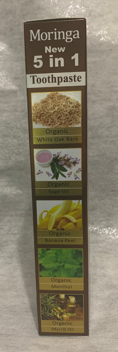 Moringa Toothpaste – Pascal's Beauty